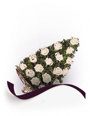 Jerba de flori din trandafiri: comanda coroane flori online!